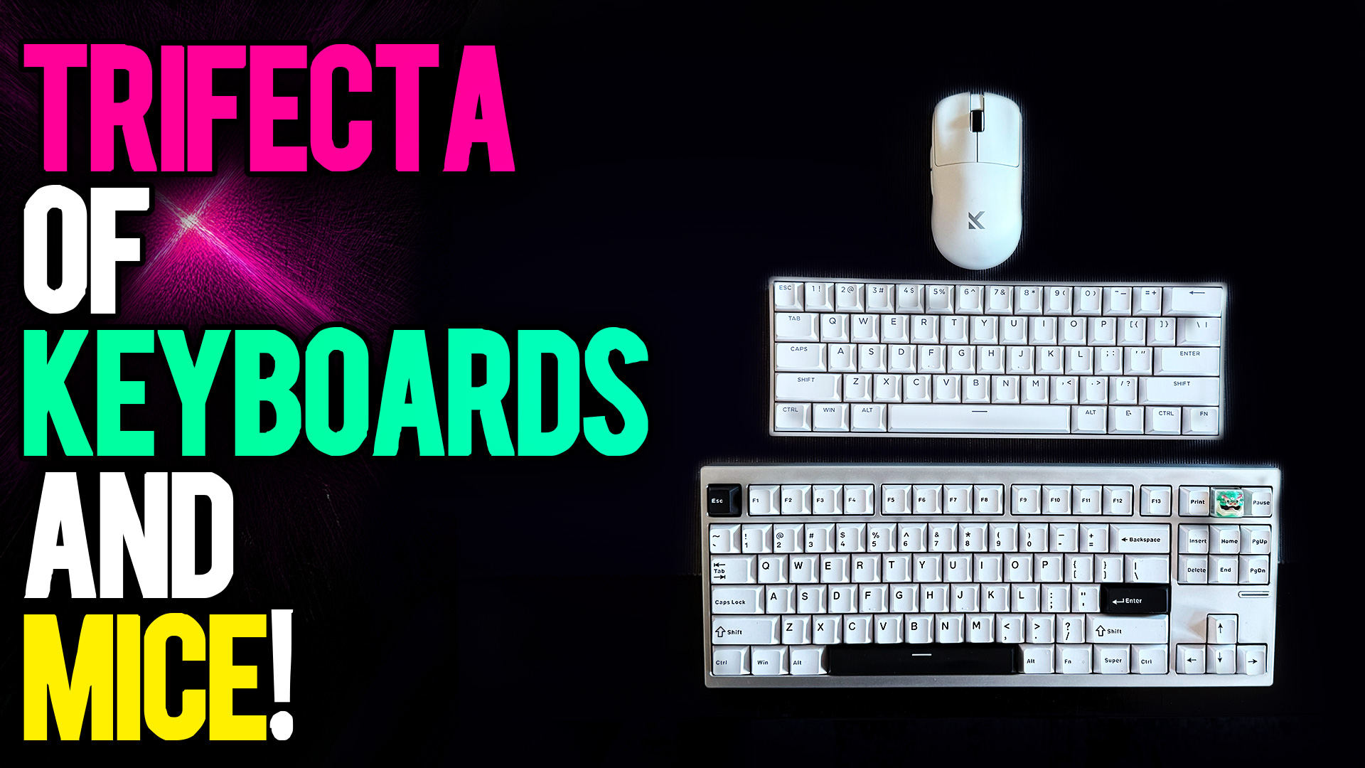 MCHOSE GX87, ACE60 Hall Effect Keyboard, and L7 PRO Mouse – The ...