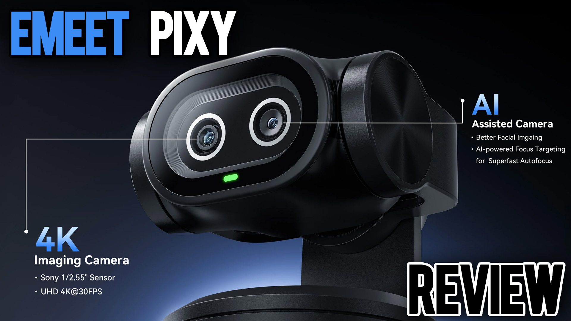 EMEET Pixy Dual-Camera 4K Webcam Review: A Tiny Wall-E with Big Ideas - Crafting Worlds